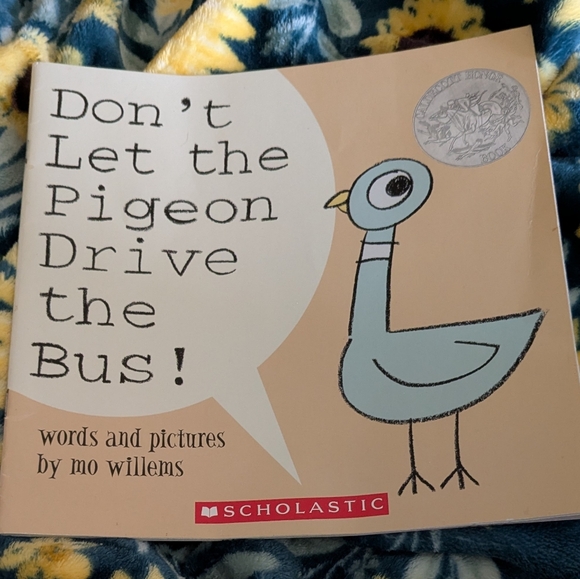 Scholastic | Accents | Scholastic Blue And White Pigeon Book Dont Let ...